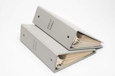 2X Binders Fred Picker Zone VI Almost complete collection of ...