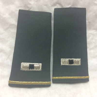 US Military Uniform Army Epaulet Shoulder Insignia lot (2) Warrant ...