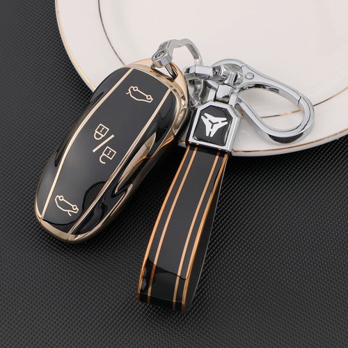TPU Key Fob Case Cover Anti-shock For Tesla model3 Model Y Model S | eBay