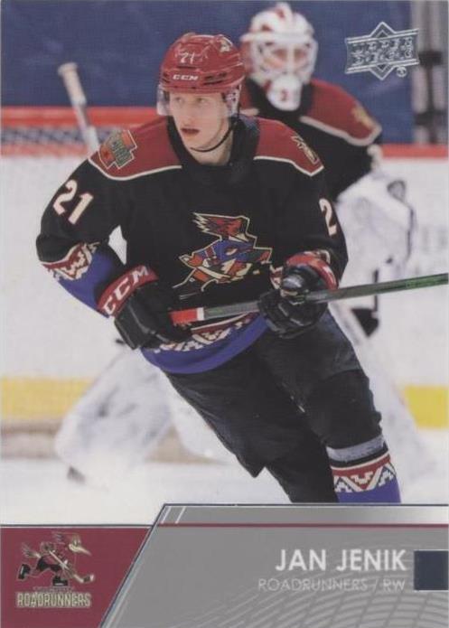 2021-22 Upper Deck AHL - Jan Jenik #20 (RC) for sale online | eBay