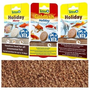 Tetra Holiday Fish Food Block - for Goldfish Weekend Vacation ...