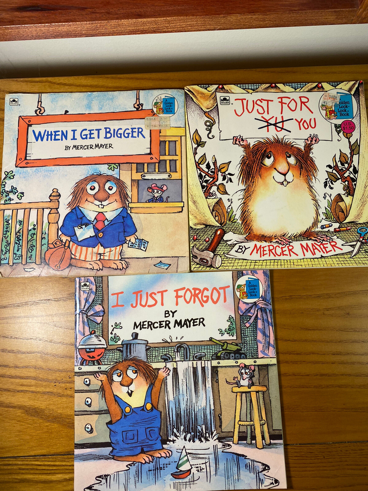 Mercer Mayer's Little Critter Books ~ Lot of 3Golden Western Publishing ...