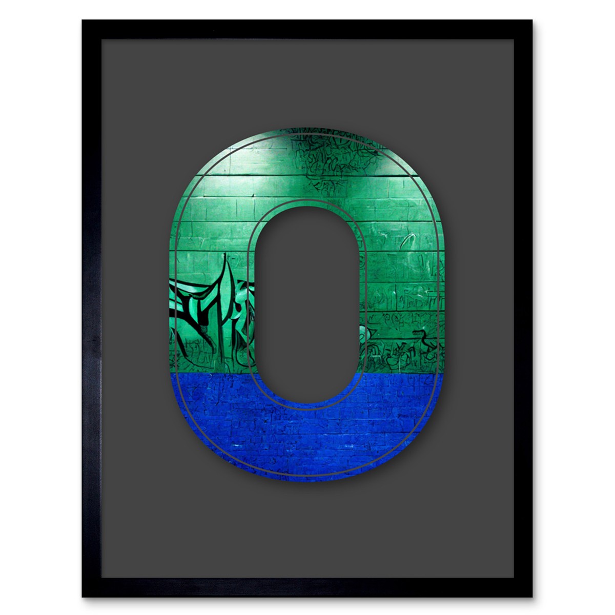 Graffiti Bubble Letters O