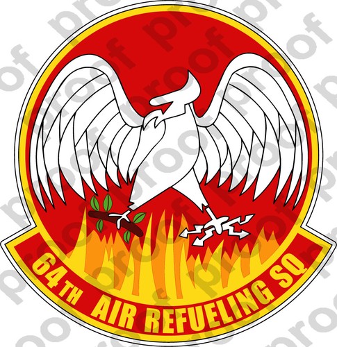 STICKER USAF 64TH AIR REFUELING SQUADRON | eBay