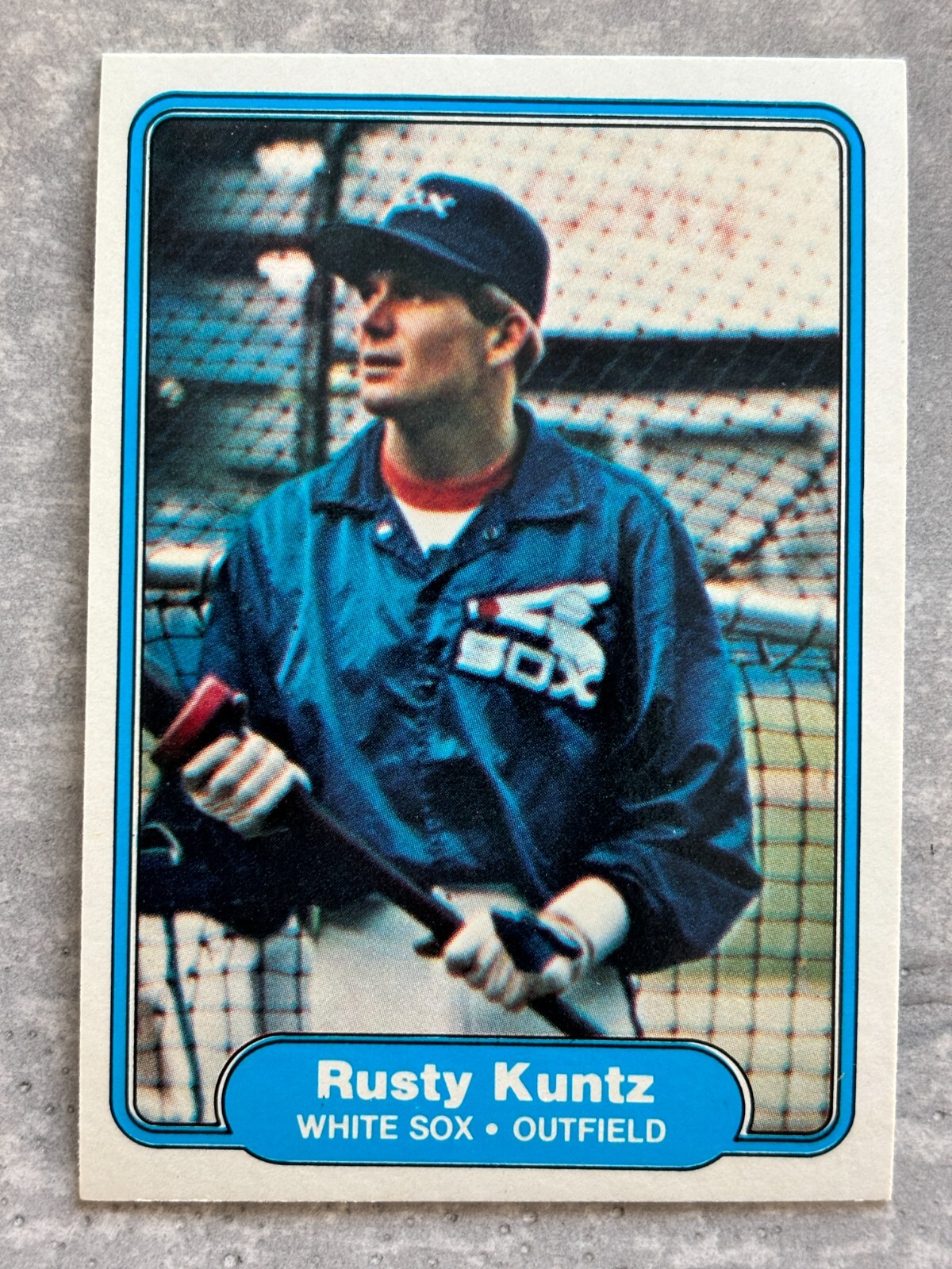1982 Fleer RUSTY KUNTZ Baseball's Dirtiest Funniest Name Real Trading ...