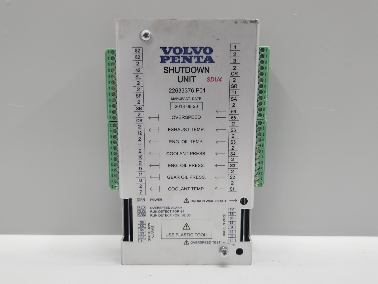 VOLVO PENTA SDU4 SHUTDOWN UNIT 22633376.P01 | eBay