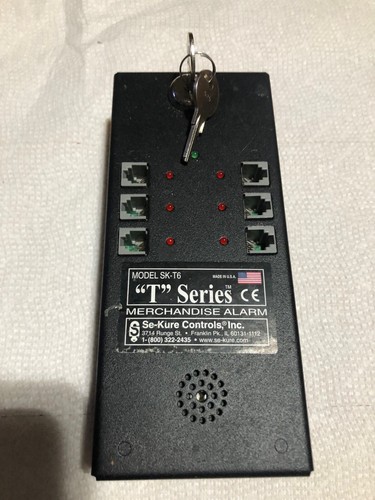 Se-Kure Control Inc. T - Series #SK-T6 Merchandise Alarm (6 Port / w ...