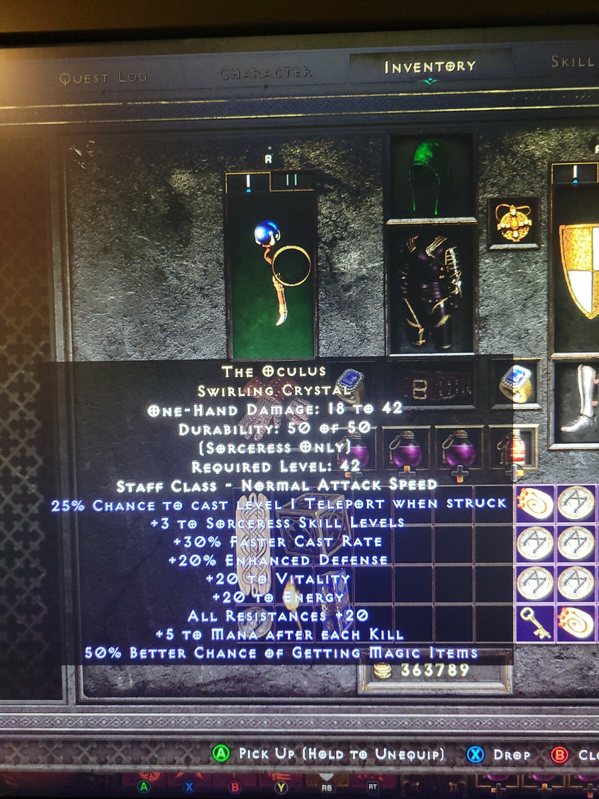 Diablo 2 Resurrected Full Sorc Gear Pack for XBOX or PC - D2R SC | eBay