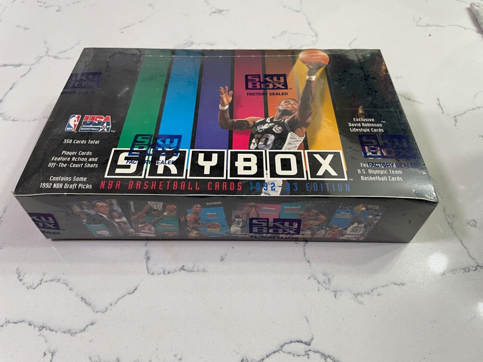 1992-93 Skybox Basketball Factory Sealed Box | eBay