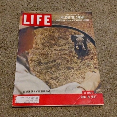 Life Magazine, Helicopter Safari June 10, 1957 | eBay