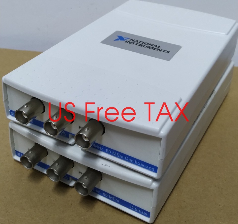 National Instruments USB-5132 High-Speed Digitizer, 2ch 8bit 50MS/s NI ...