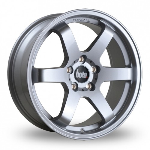 18" BOLA B1 ALLOY WHEELS SILVER FITS AUDI A3 S3 TT VW GOLF BEETLE 5X100 ...