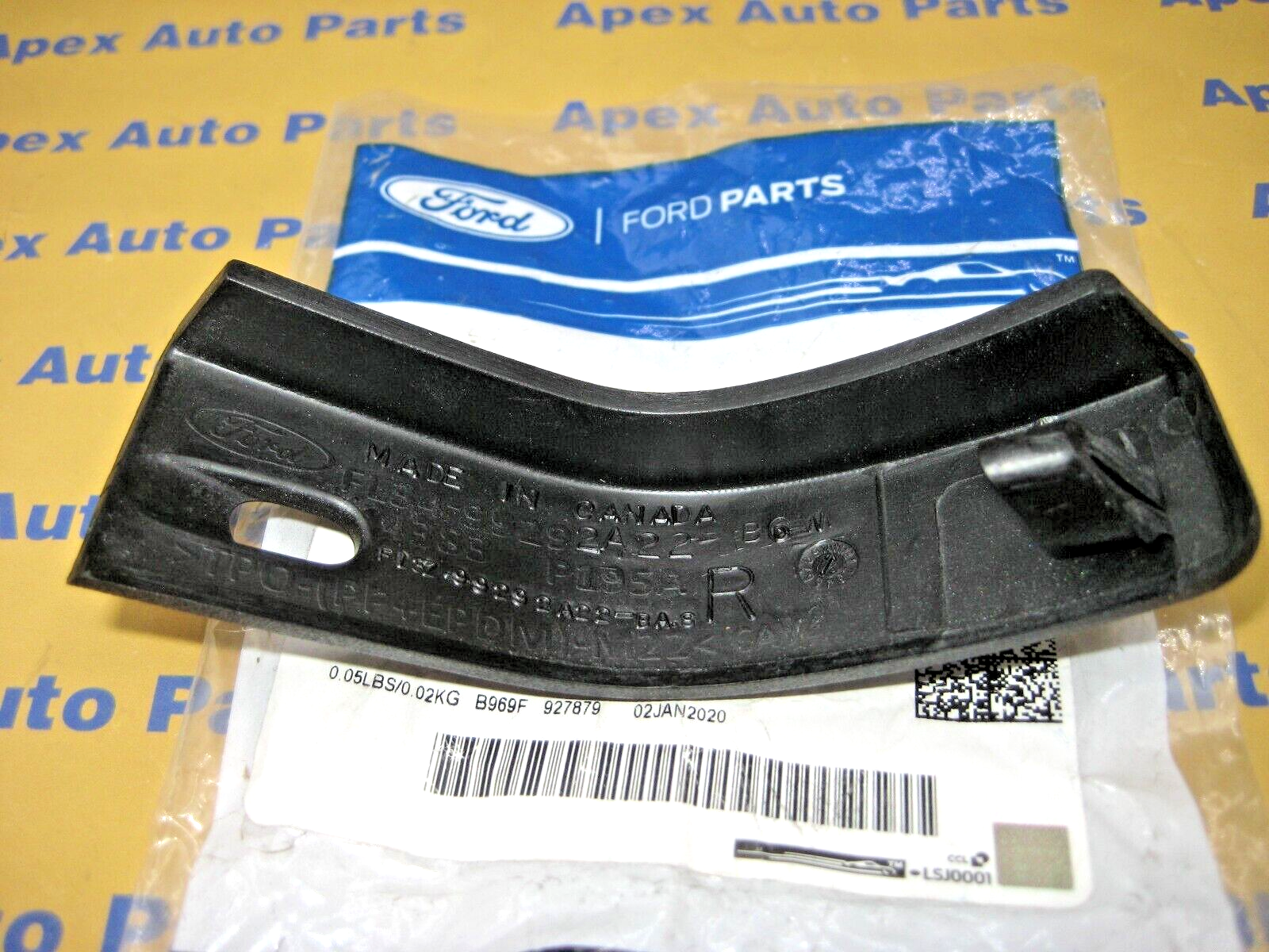 Ford F150 F250 F350 Passenger Front Bed Side Stone Guard Deflector OEM ...