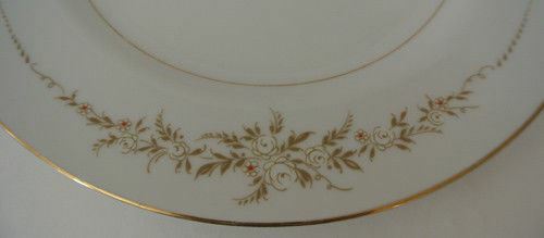 11 PC MIKASA Fine China Narumi Japan EATON 5722 Pattern Dinner Plates ...