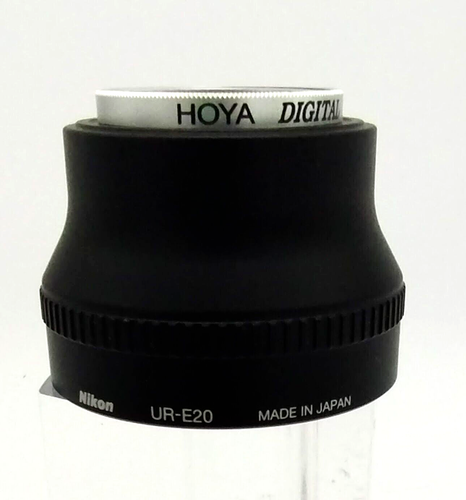 NIKON UR-E20 Adapter with Hoya 28mm UV filter - preowned | eBay