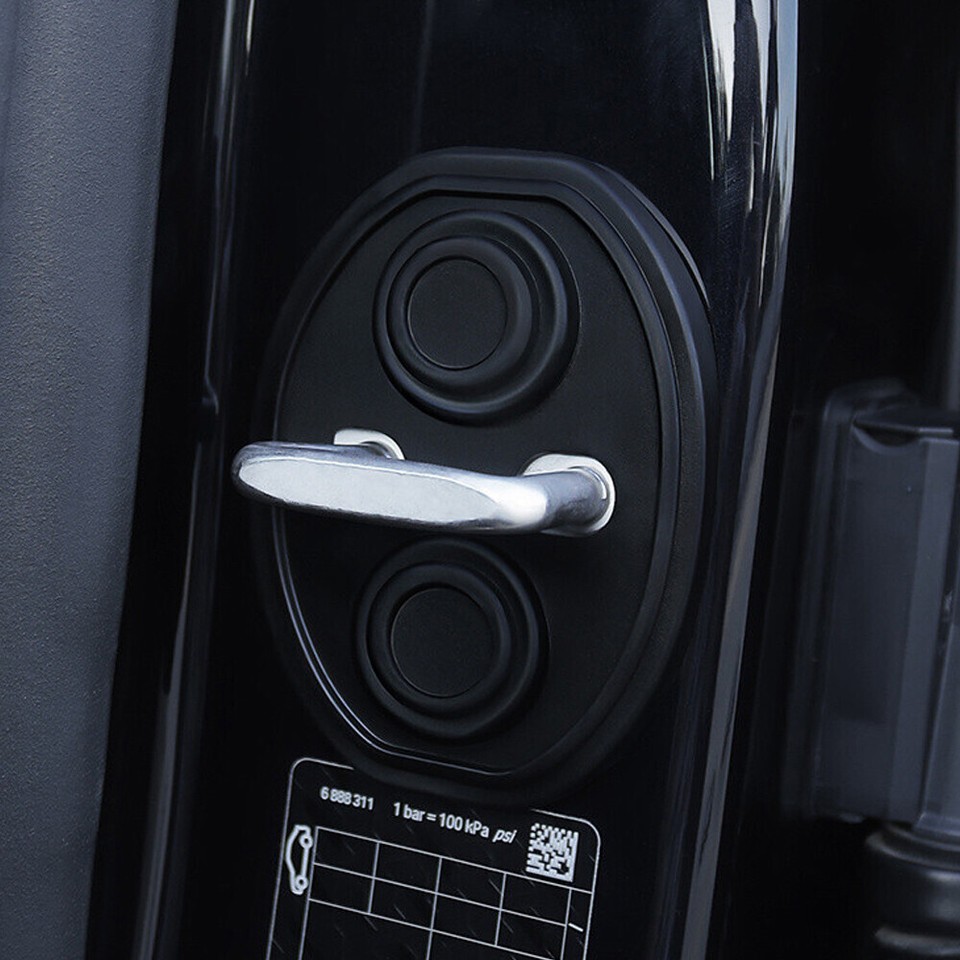 4PCS Car Door Latch Shockproof Silicone Cushion Shock Absorber ...