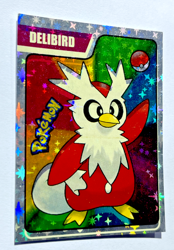 2024 POKEMON Last Evolution Sticker #115 DELIBIRD PERU Limited Edition ...