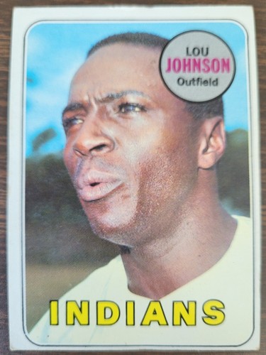 1969 TOPPS #367 LOU JOHNSON CLEVELAND INDIANS VINTAGE CARD | eBay