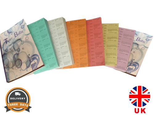 Laundry Service& dry cleaner TICKET BOOK-SQUARE COUNTER BOOK-Multiple ...