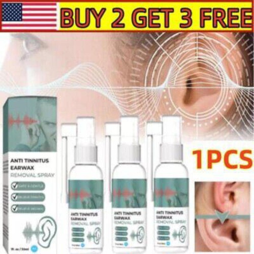Hearing Restoration Spray, Earwax Cleaning Spray,Tinnitus Spray for Ear ...