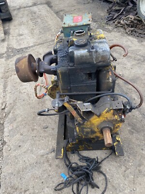 Lister Generator 2 Cylinder Diesel Engine spares or repairs (L1) | eBay UK