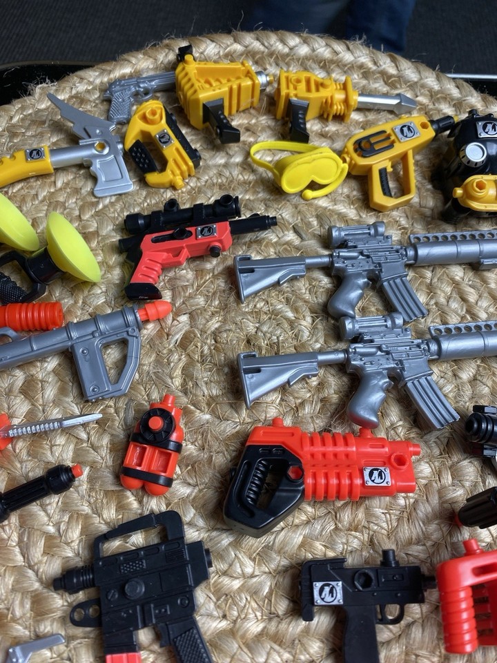 Vintage 90s Action Man Accessories Job Lot Bundle Power Tools Weapons ...
