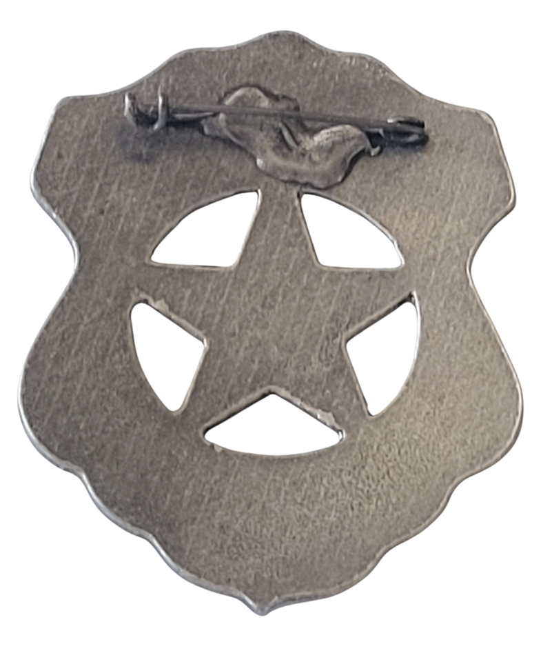 Collectable Western Badge - Old West Silver Finish Badge - Deputy US ...