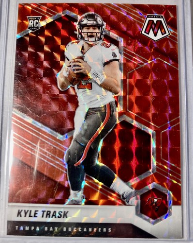 2021 Mosaic KYLE TRASK Rc Rookie Red Reactivate Prizm SP #309 NM ...