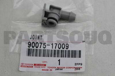9007517009 Genuine Toyota JOINT, HEADLAMP CLEANER ELBOW, NO.1 90075 ...