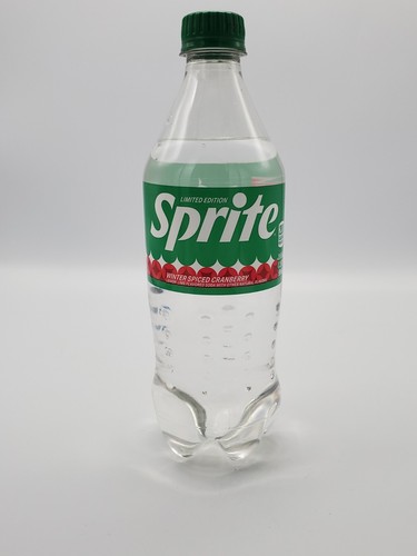 2023 Limited Edition Sprite Winter Spiced Cranberry Full 20oz Bottle | eBay