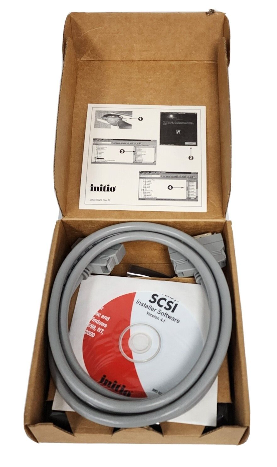 NIB ADVANSYS ABP-915H PCI SCSI CONTROLLER NEW IN BOX W/CABLE & SOFTWARE ...