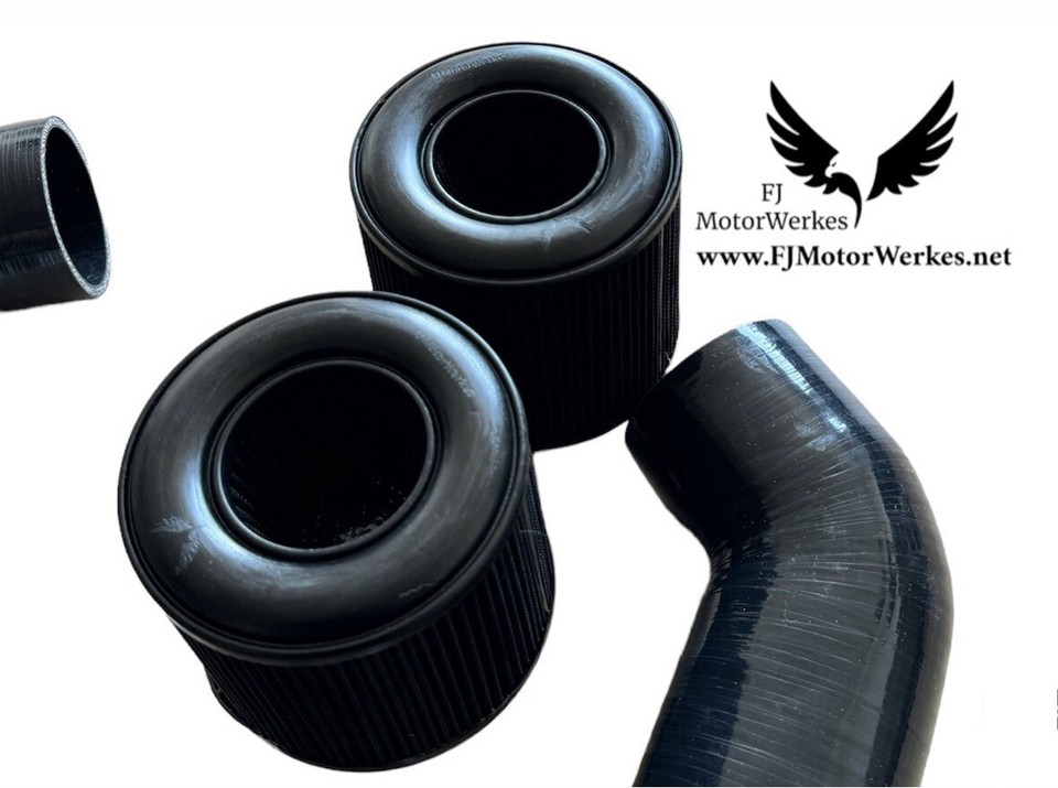 Bmw X3M X4M Front Mount Air Intake System Kit F97 F98 Inc Rain Covers ...