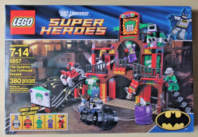 Lego DC Super Heroes The Dynamic Duo Funhouse Escape Set 6857 Sealed ...