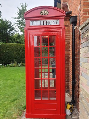 K2 Telephone Box Phone Kiosk English Red Phone Box | eBay UK