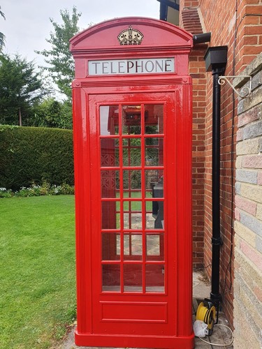 K2 Telephone Box Phone Kiosk English Red Phone Box | eBay UK