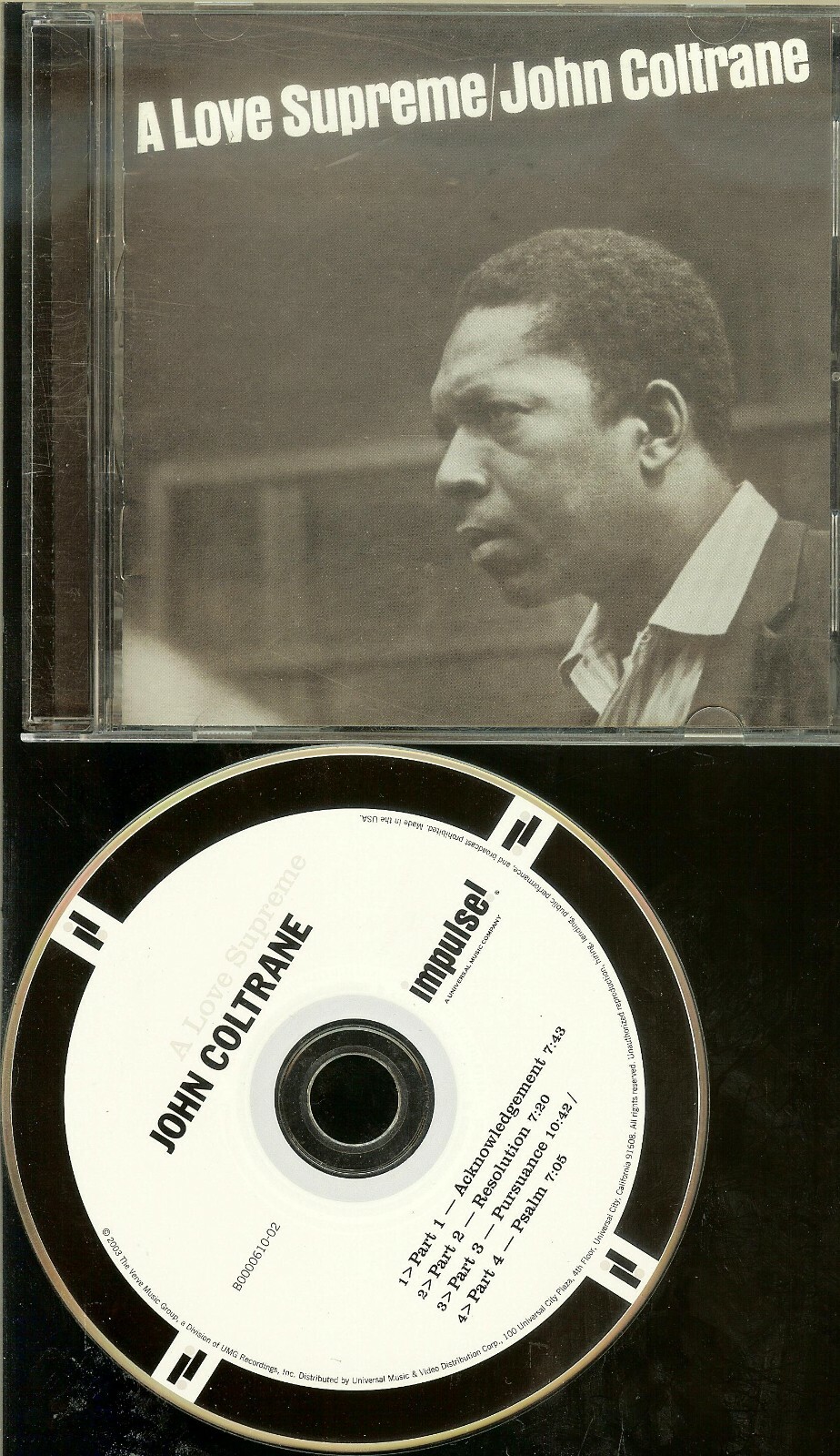 JOHN COLTRANE A LOVE SUPREME RESOLUTION PURSUANCE CD | eBay