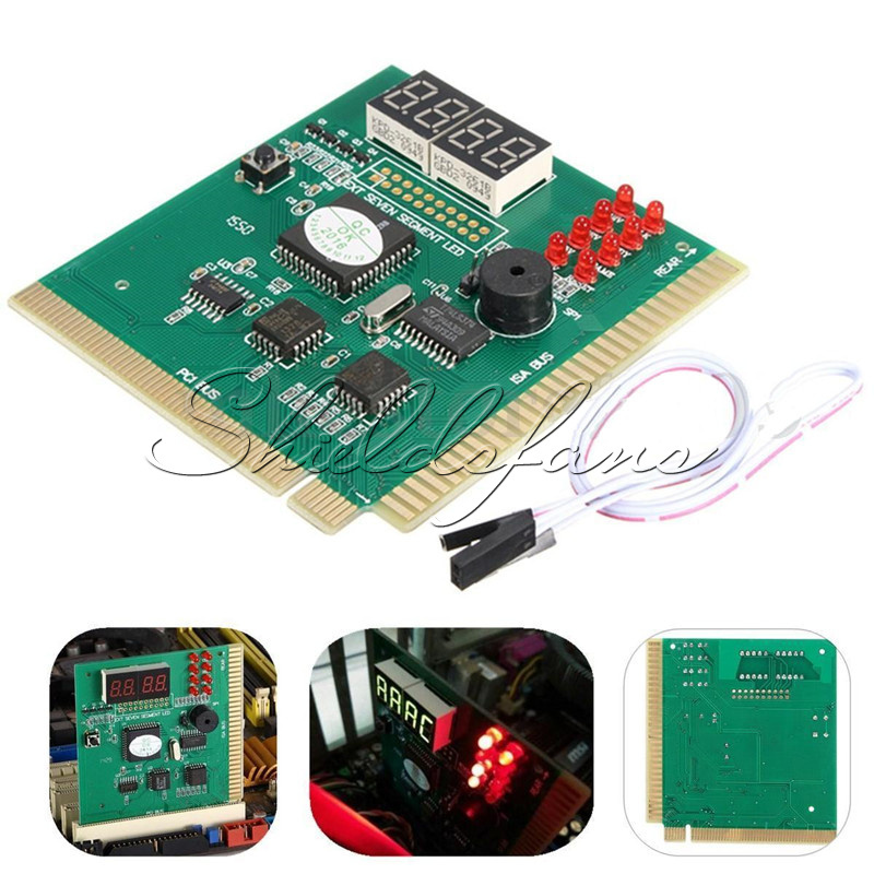 4-Digit Card PC Analyzer Diagnostic Motherboard POST Tester Computer PC ...