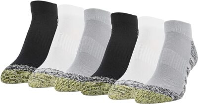 GOLDTOE® Sport Low Cut Socks 6 Pack "ZONED Cushion " POWERSOX® "UNISEX ...