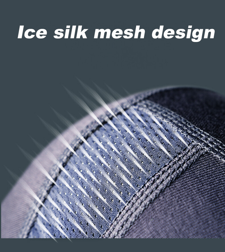 Men's Ice Silk Mesh Breathable Thermal Underwear Set Separation Long ...