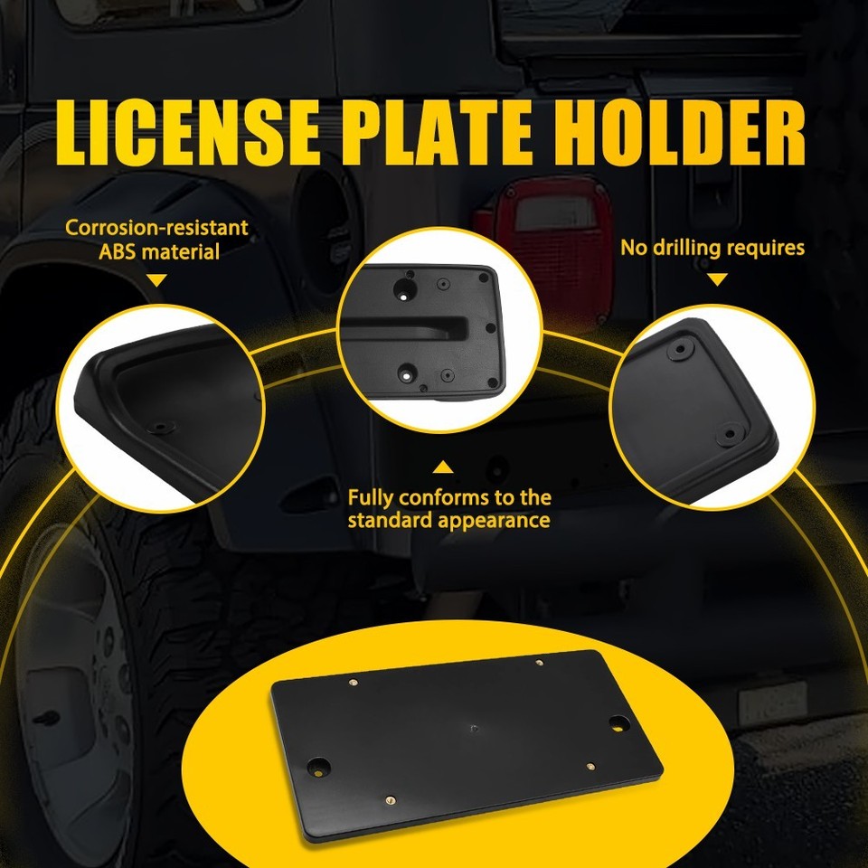 Rear License Plate Tag Holder Mount Bracket for AUDI A5 S5 RS5 2008 ...