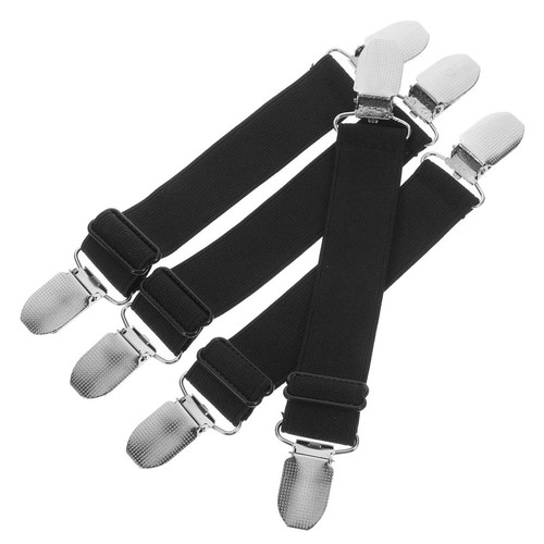 4 Pcs Elastic Boot Straps Trouser Clips Man Pants Holder Leg for Boots ...