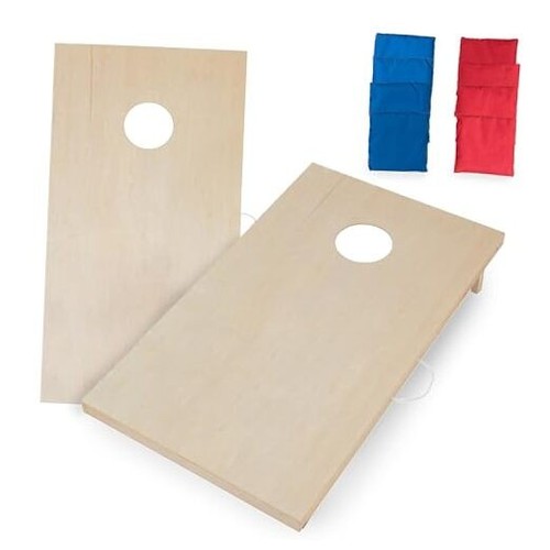 2x4 and 2x3 Solid Wood Premium Cornhole Sets - Birch Veneer Plywood ...