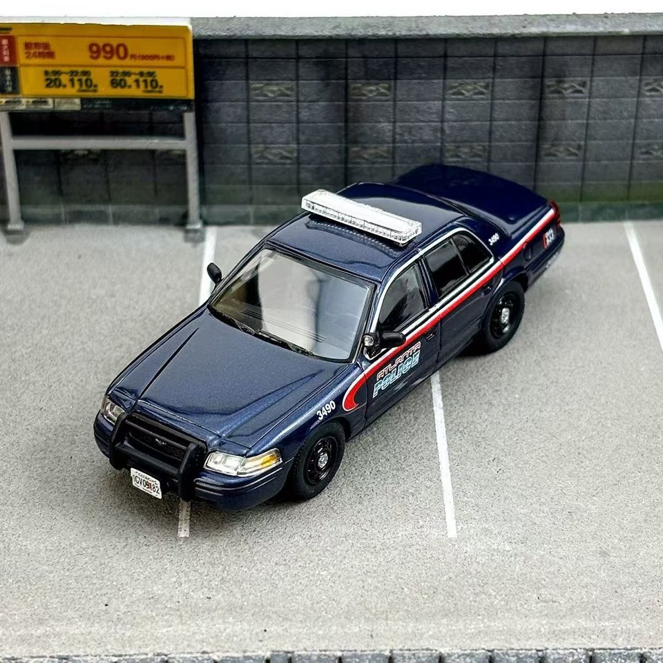 1:64 Diecast car model Ford CV Interceptor Limited model of Atlanta ...