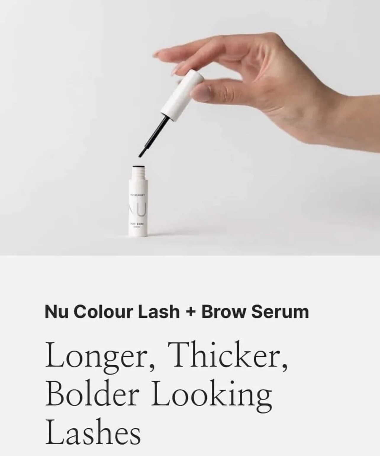 Nu Colour Lash + Brow Serum Nu Skin 3 Month Supply 1 Tube | eBay
