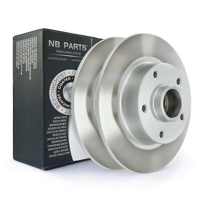 Brake Disc Set Full 260mm Rear for Renault Clio IV Megane Scenic CC III ...