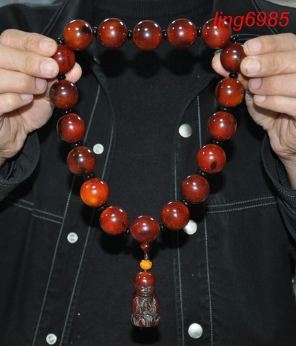 China Carved buddhist monk monk Exorcism amulet Necklace | eBay UK