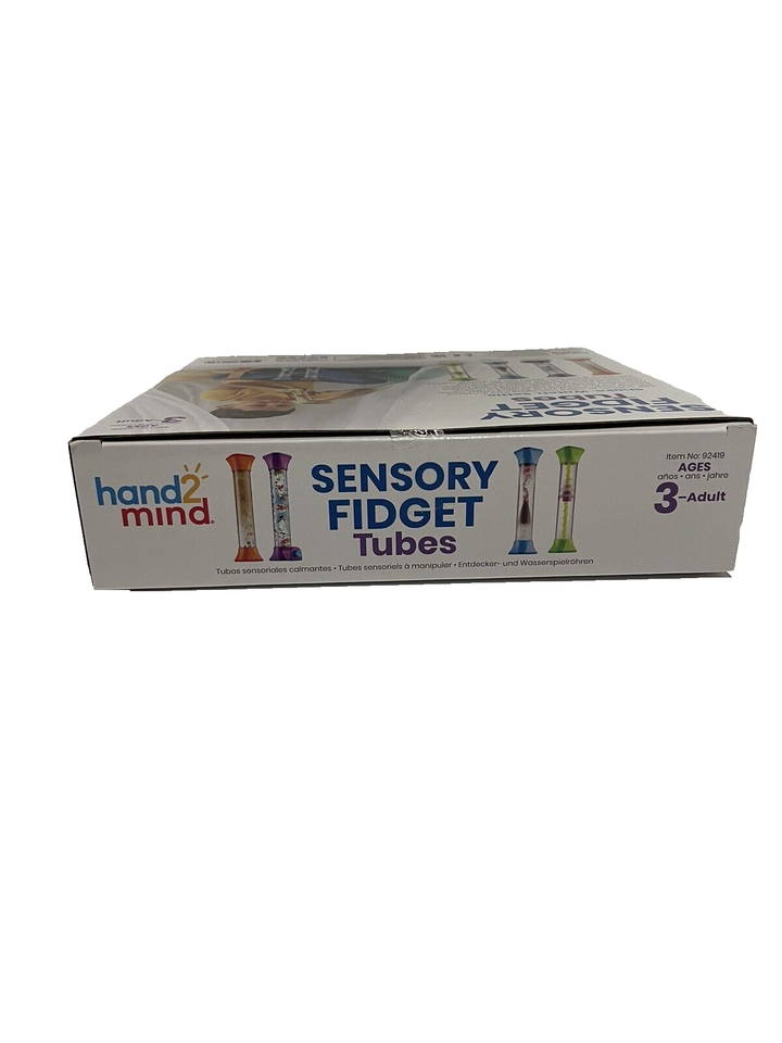 hand2mind Sensory Fidget Tubes, Calming Toys for Kids, Occupational Therapy Toys | eBay