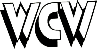 Vinyl Sticker - Black WCW Logo World Championship Wrestling RUB-ON ...
