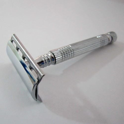 Double Edge DE Safety Razor +1 RiMei Platinum Blade - Mens Shave Shaver ...