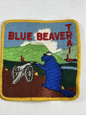 Blue Beaver Trail Military BSA Trail Patch | eBay